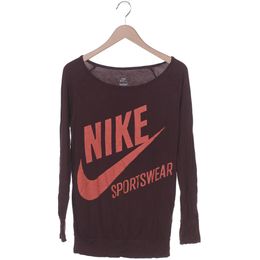 Nike Damen Langarmshirt, bordeaux, Gr. 38