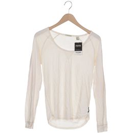 Maison Scotch Damen Langarmshirt, cremeweiß, Gr. 36