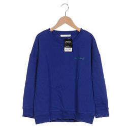 Oui Damen Sweatshirt, blau, Gr. 36