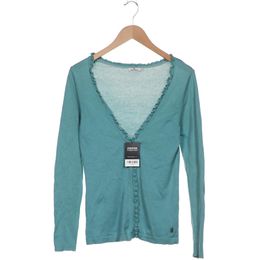 Tom Tailor Damen Strickjacke, blau, Gr. 36