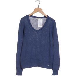 Tom Tailor Damen Pullover, blau, Gr. 38