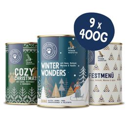 Pets Deli Festtags-Favoriten Nassfutter Bundle für Hunde - 3600g