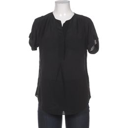 Massimo Dutti Damen Bluse, schwarz, Gr. 40