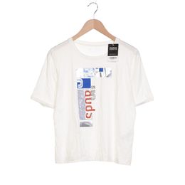 Marc Cain Damen T-Shirt, weiß, Gr. 34