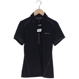 Odlo Damen Poloshirt, schwarz, Gr. 36