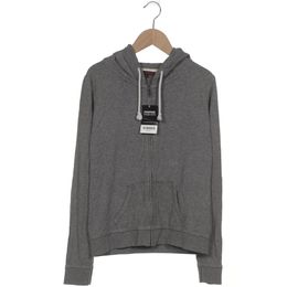 Tom Tailor Denim Damen Kapuzenpullover, grau, Gr. 36