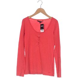 Tom Tailor Denim Damen Langarmshirt, rot, Gr. 36