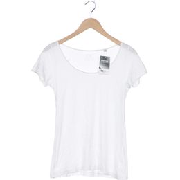 comma, Comma Damen T-Shirt, weiß, Gr. 34