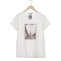 comma, Comma Damen T-Shirt, weiß, Gr. 38