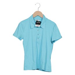 comma, Comma Damen Poloshirt, blau, Gr. 36