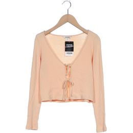 MONKI Damen Strickjacke, orange, Gr. 34