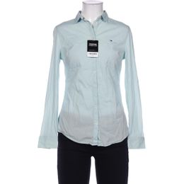 Tommy Jeans Damen Bluse, türkis, Gr. 34