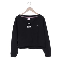 Tommy Jeans Damen Sweatshirt, schwarz, Gr. 38