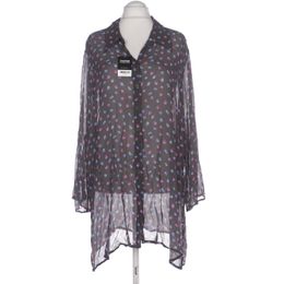 Selection by Ulla Popken Damen Bluse, grau, Gr. 56