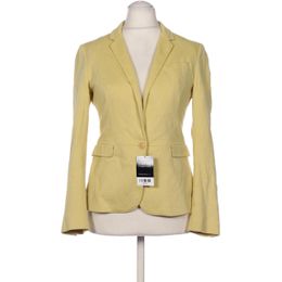 Massimo Dutti Damen Blazer, gelb, Gr. 40