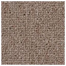 Bodenmeister Teppichboden "Riga, Schlinge - Uni Farben" Teppiche Wohnzimmer, Schlafzimmer, Kinderzimmer, Breite 400500 cm Gr. B: 400cm, 6mm, L: 650cm, beige (dunkelbeige)