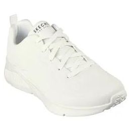 Sneaker Skechers "UNO LITE-LIGHTER ONE" Gr. 45, weiß Herren Schuhe im monochromen Look, Freizeitschuh, Halbschuh, Schnürschuh