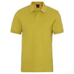 Poloshirt BOSS ORANGE "Passenger" Gr. M, grün (open green398) Herren Shirts mit Polokragen