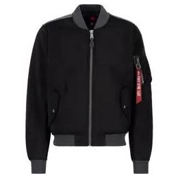 Bomberjacke Alpha Industries "Alpha Industries Men - Bomber Jackets MA-1 FS" Gr. XL, schwarz Herren Jacken