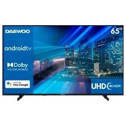 E (A bis G) Daewoo LED-Fernseher Fernseher schwarz