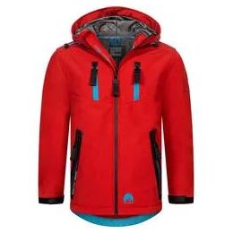 Softshelljacke Arctic Seven "ASLasaro" Gr. 4XL, rot Herren Jacken mit Fleecestoff innen