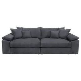 Big-Sofa Home Affaire "Soft&Cosy XL" Sofas Gr. B/T: 246 cm x 123 cm, Cord, grau (anthrazit) Mega Sofa, in Cord, inkl. Kissen