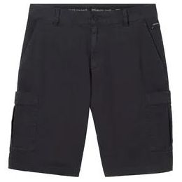 Tom Tailor DENIM Herren Relaxed Cargoshorts, grau, Uni, Gr. M