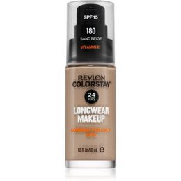 Revlon Cosmetics ColorStay™ langanhaltendes mattierendes Make up für fettige und Mischhaut Farbton 180 Sand Beige 30 ml