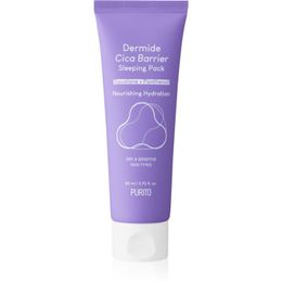 PURITO Dermide Cica Barrier feuchtigkeitsspendende Nachtcreme mit Ceramiden 80 ml