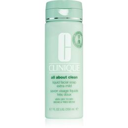 Clinique Liquid Facial Soap Extra-Mild Flüssigseife für trockene bis sehr trockene Haut 200 ml