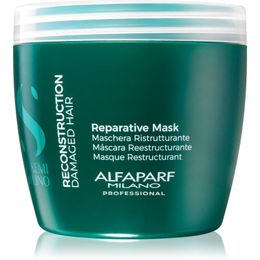 Alfaparf Milano Semi di Lino Reconstruction Reparative erneuernde Maske für geschädigtes Haar 500 ml