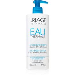 Uriage Eau Thermale Silky Body Lotion Körpermilch mit Seide für trockene und empfindliche Haut 500 ml