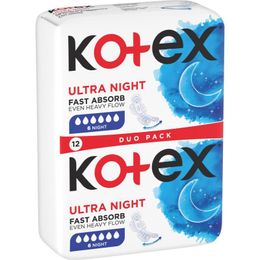 Kotex Ultra Comfort Night Binden 12 St.