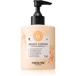 Maria Nila Colour Refresh Bright Copper Sanfte nährende Maske ohne permanente Farbpigmente hält 4 bis 10 Haarwäschen im Haar 7.40 300 ml