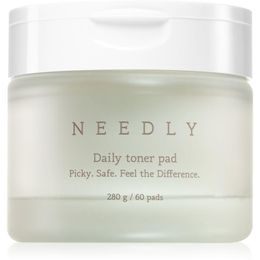 NEEDLY Daily Toner Pad Peeling-Pads für das Gesicht für fettige und problematische Haut 60 St.