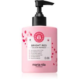 Maria Nila Colour Refresh Bright Red Sanfte nährende Maske ohne permanente Farbpigmente hält 4 bis 10 Haarwäschen im Haar 0.66 300 ml