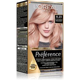 L'Oréal L’Oréal Paris Préférence Haarfarbe Farbton 8.23 Medium Rose Gold 1 St.