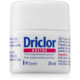 Driclor Solution Antitranspirant-Deoroller gegen übermäßiges Schwitzen 20 ml