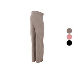 Esmara® Damen Umstands-Strickhose, mit weichem, elastischem Bund