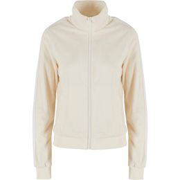 Urban Classics Jacke 'Retro Track' Damen Gr&ouml;&szlig;e M sand / wei&szlig; Sommerjacke