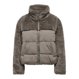Only Jacke 'ONLWanja' Damen Gr&ouml;&szlig;e XXL taupe Winterjacke