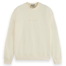 Scotch & Soda Scotch & Soda Sweatshirt Herren Gr&ouml;&szlig;e M sand / wollwei&szlig;