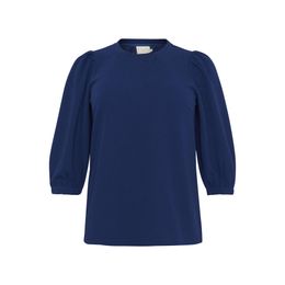 Kaffe Curve Shirt 'KC Janni' Damen Gr&ouml;&szlig;e L dunkelblau