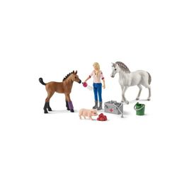 Schleich Vet visiting mare and foal