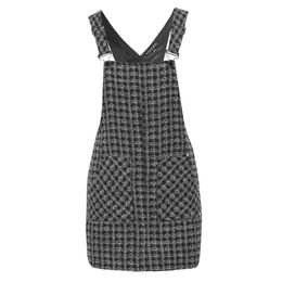 KOROSHI Overall Skirt female size XL Grey / Black