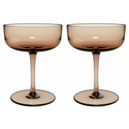 Like by Villeroy & Boch Sekt-/Dessertschale Set 2-tlg. LIKE CLAY