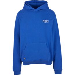 PEQUS Sweatshirt Herren Gr&ouml;&szlig;e XXL kobaltblau / wei&szlig;