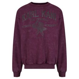 Karl Kani Sweatshirt 'Street Academy' Herren Gr&ouml;&szlig;e L cyclam / schwarz