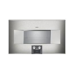 GAGGENAU BS485112 Dampfbackofen 60 cm Serie 400 Edelstahl Türanschlag links B...