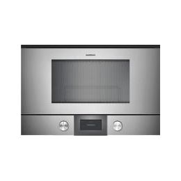 GAGGENAU BMP225110 Mikrowelle + Grill 21l Serie 200 Metallicallic Türanschlag...